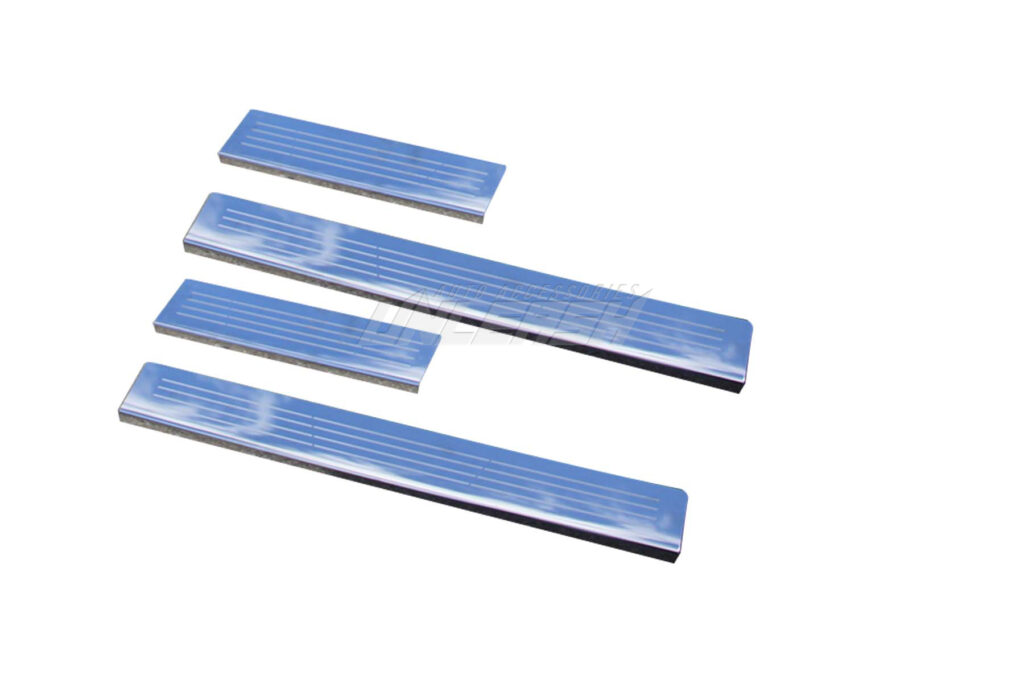 Stainless Steel Scuff Plate Door Sill Protector for Ford Next-Gen ...