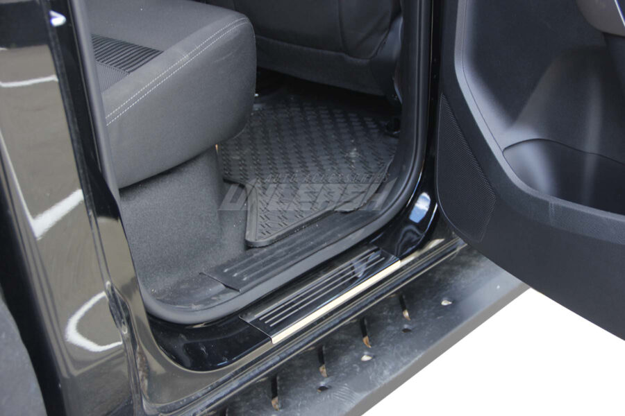 Stainless Steel Scuff Plate Door Sill Protector for Ford Next-Gen ...