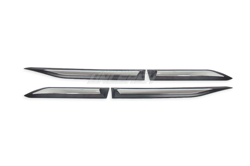 Door Cladding for Toyota Hilux 2005-2015 CHROME & BLACK - Unleash Auto ...