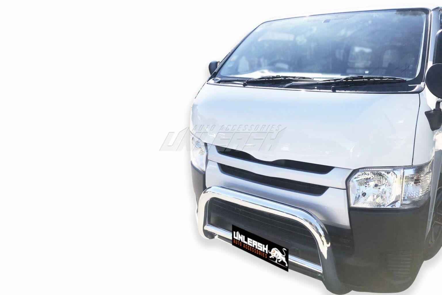Chrome Nudge Bar for Toyota Hiace Wide Body ZX 2005-2019 - Unleash Auto ...