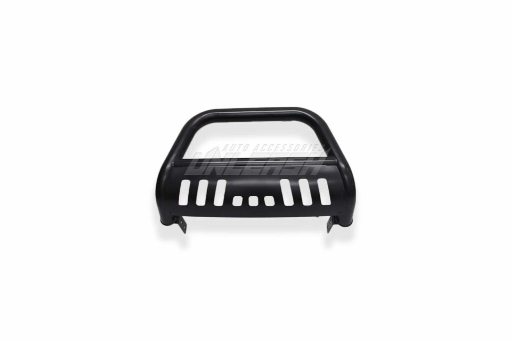 Black Nudge Bar for Nissan Navara NP300 2015-2020 (with Skid Plate ...