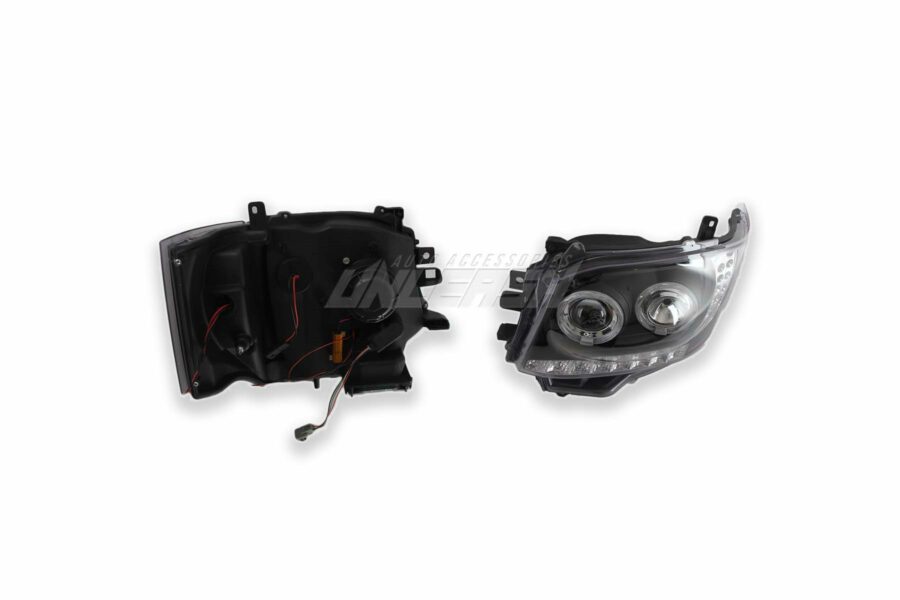 LED Head lights for Toyota Hiace 2010-2014 Style A - Unleash Auto ...