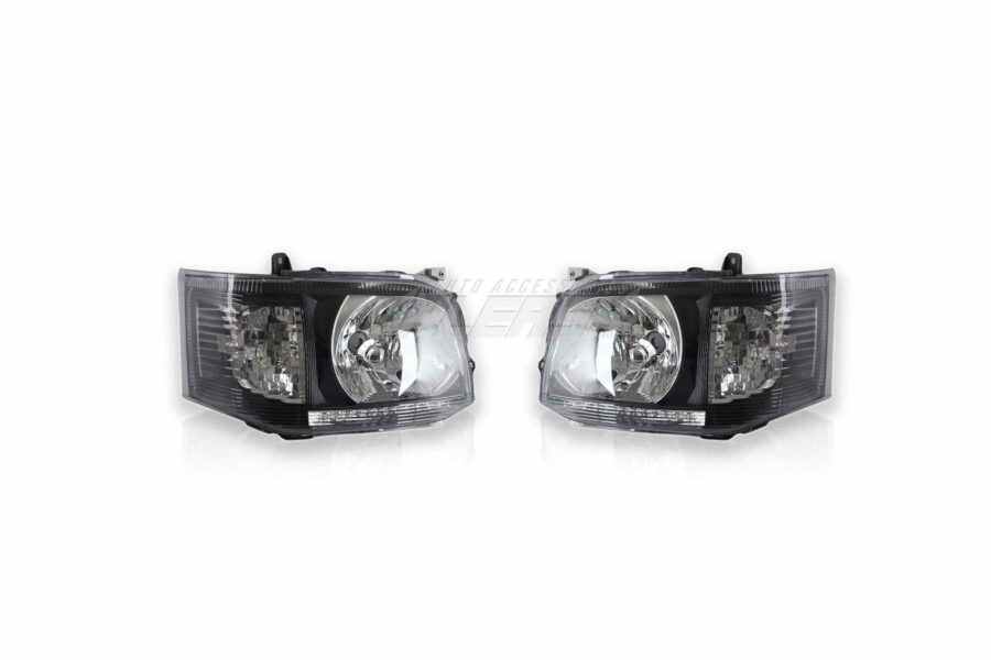 LED Head lights for Toyota Hiace 2010-2014 Style C - Unleash Auto ...