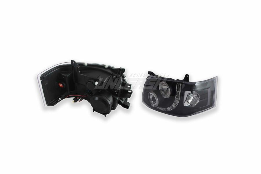 LED Head lights for Toyota Hiace 2010-2014 Style D - Unleash Auto ...