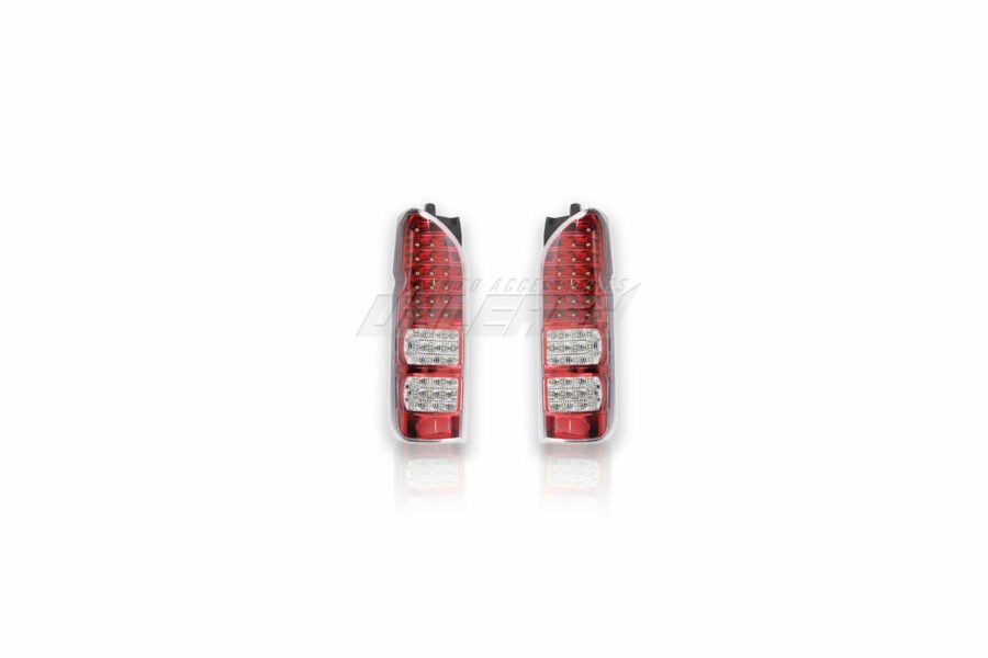 LED Tail lights for Toyota Hiace 2005 - 2018 Style C - Unleash Auto ...