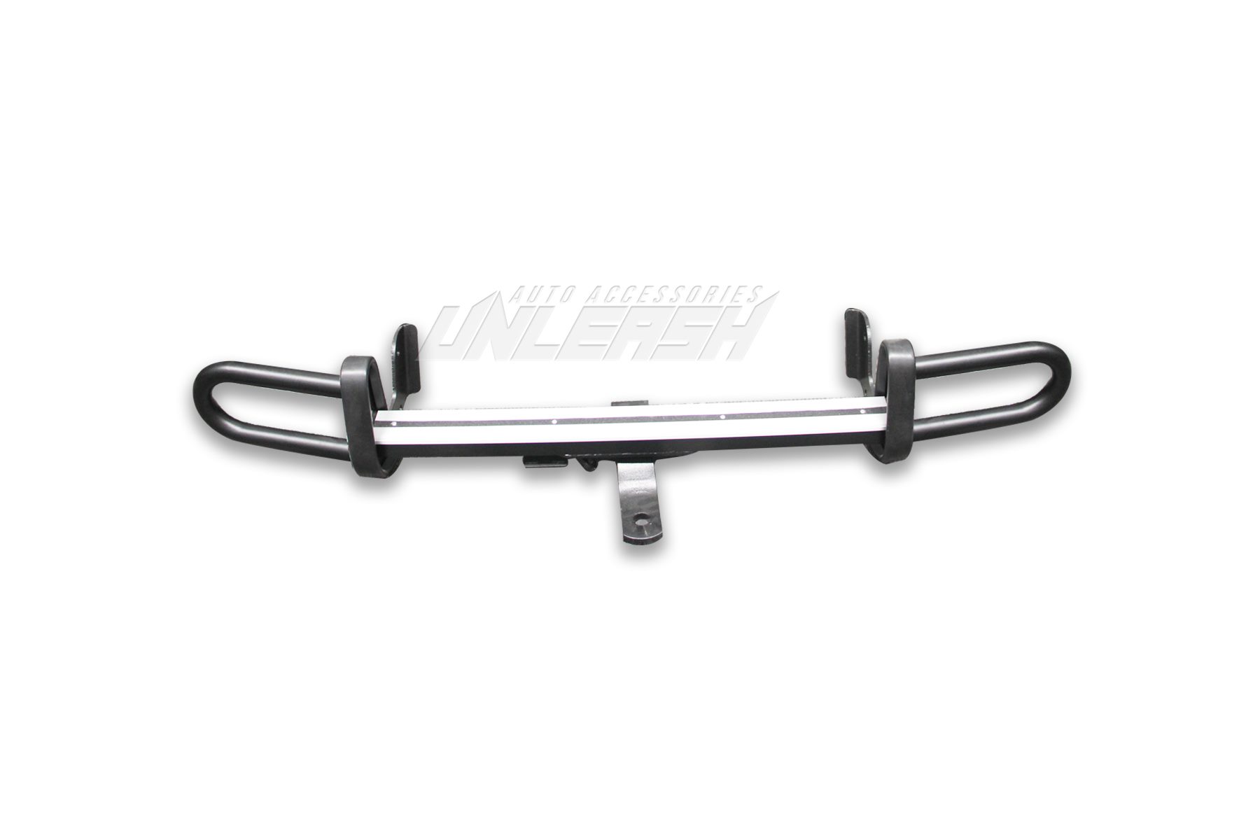 Black Toyota Hiace Rear Step Tow Bar Wide Body 2005-2019 - Unleash Auto ...