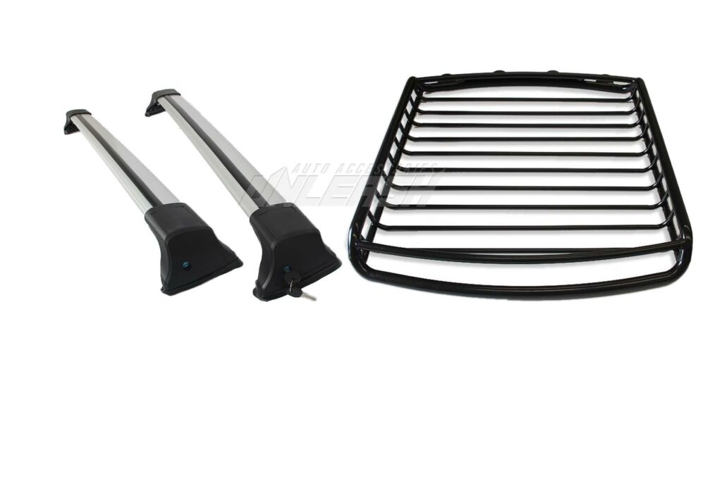 Universal Roof Cage 119x102x12cm and Lockable Roof Rack - Unleash Auto ...