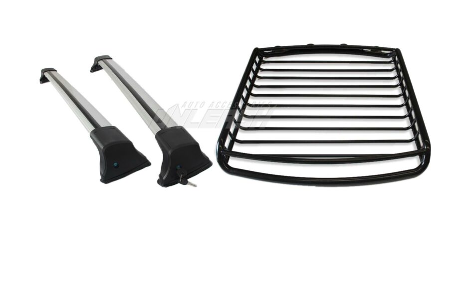 Universal Roof Cage 119x102x12cm and Lockable Roof Rack - Unleash Auto ...