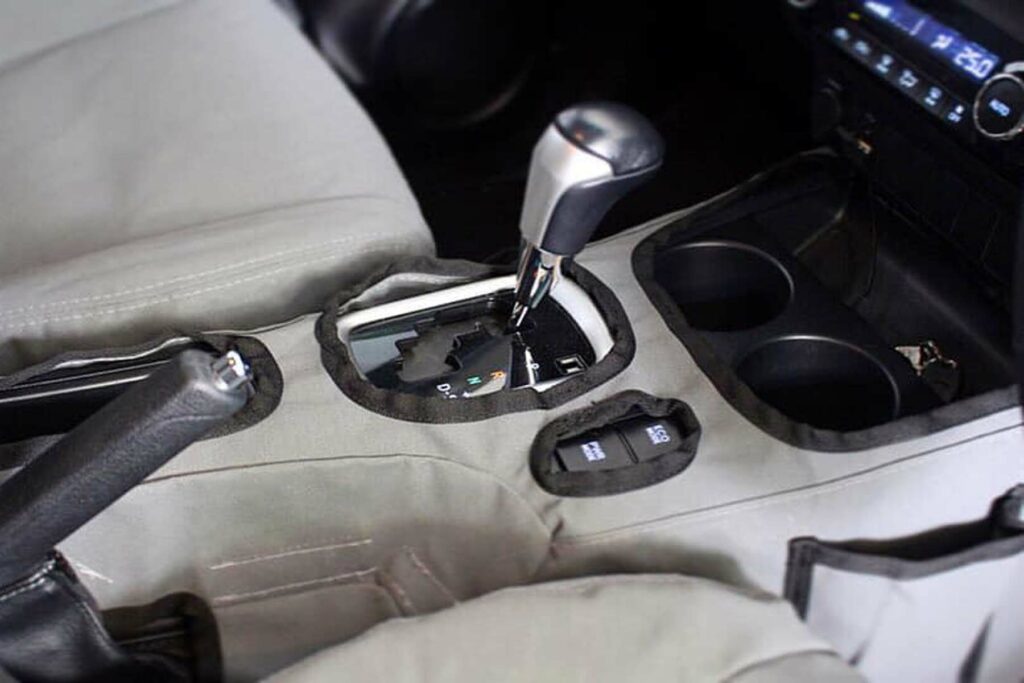 Canvas Centre Console Organiser for Toyota Hilux Revo 2015-2021 ...