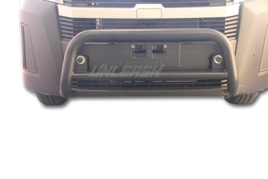Black Nudge Bar for Toyota Hiace ZX ZR MiniBus 2019-Current - Unleash ...
