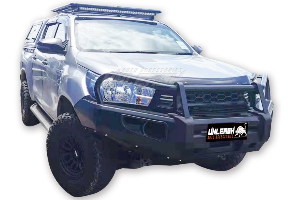 Black Grille for Toyota Hilux Revo 2015-2018 - Unleash Auto Accessories