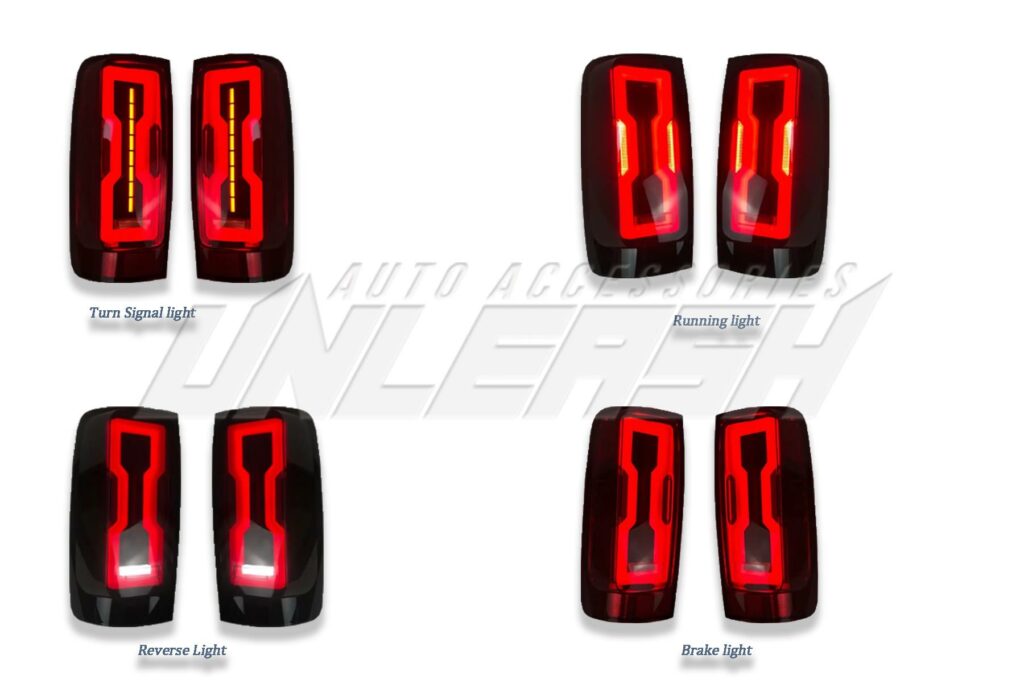 LED Tail lights for Holden Colorado 2012-2023 - Unleash Auto Accessories