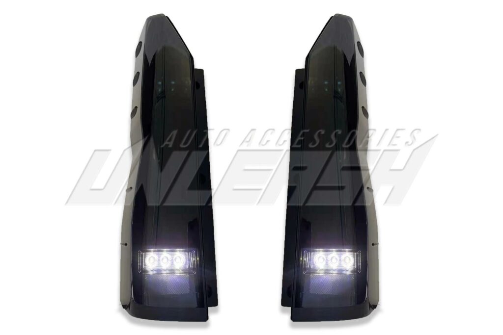 LED Tail lights for Toyota Hiace 2019-Current Style A - Unleash Auto ...