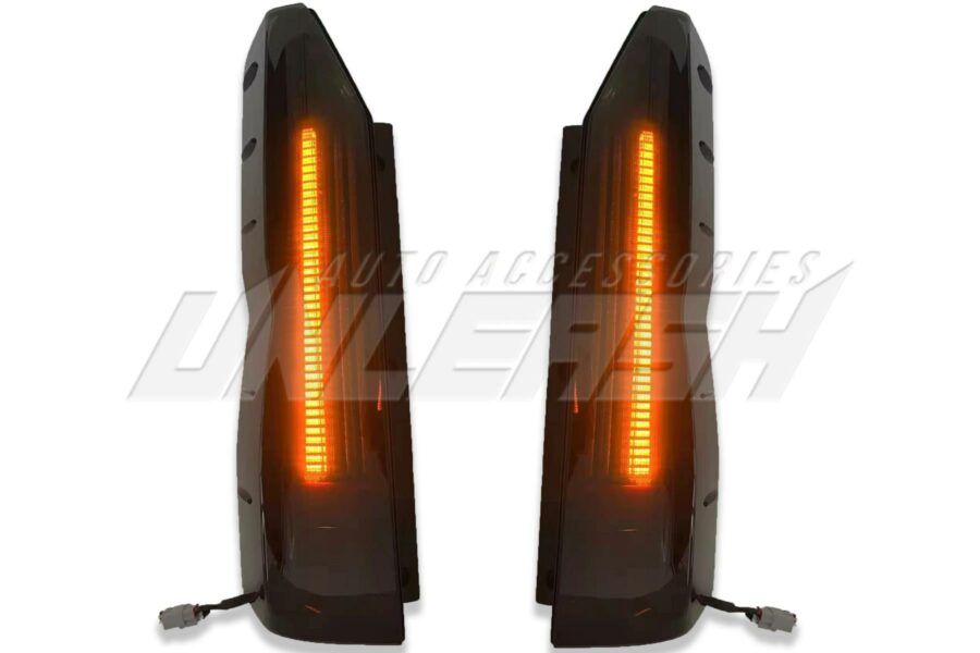 LED Tail lights for Toyota Hiace 2019-Current Style A - Unleash Auto ...