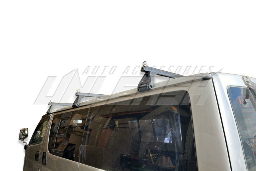 Black Aluminum Roof Racks For Toyota Hiace Narrow Body 2005-2019-Set of ...
