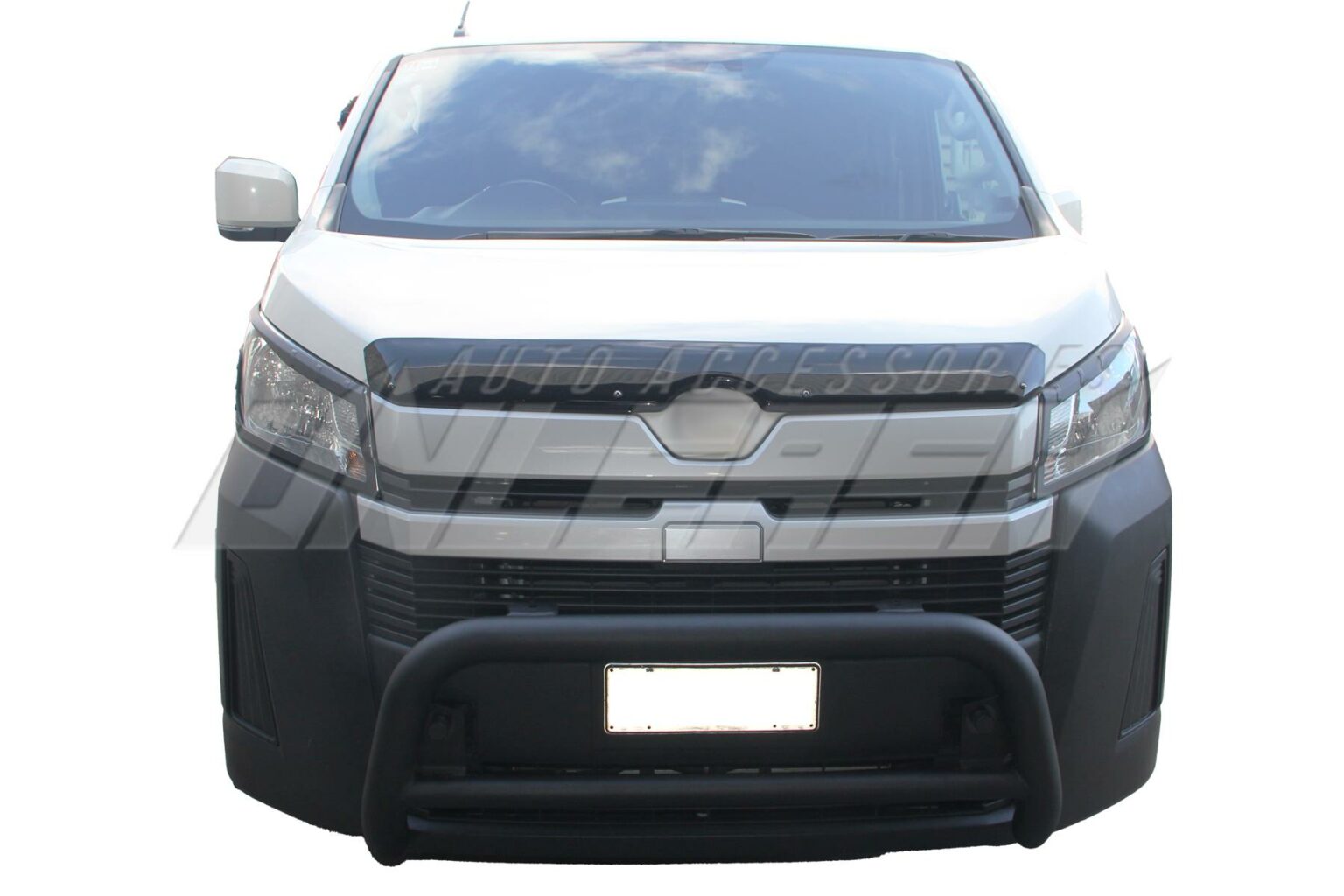 Black Headlight Cover/Surrounds for Toyota Hiace 2019-Current - Unleash ...