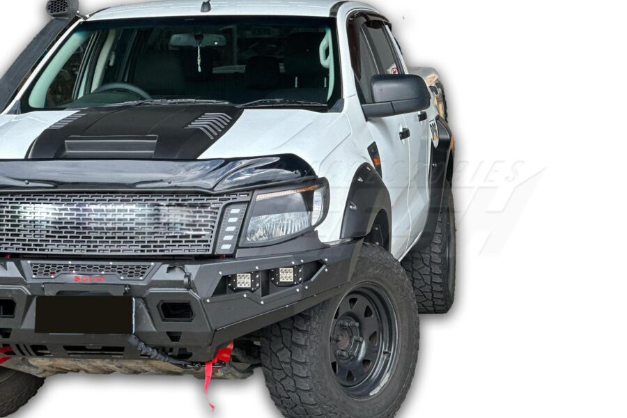 Front Bumper Replacement Winch Bull bar for Ford Ranger PX1 2012-2015 ...