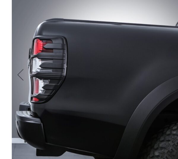 Black Taillight Covers/Surrounds for Ford Ranger PX1 PX2 PX3 2011-2022 ...